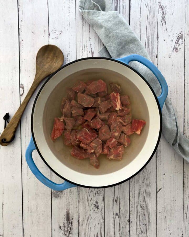 Beef Stew with Frozen Vegetables - Around Grandma's Table