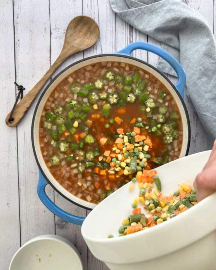 Beef Stew with Frozen Vegetables - Around Grandma's Table